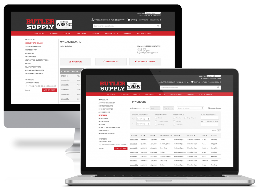 BUTLER SUPPLY - Open Professional Group | Database Developer & Web Software Development